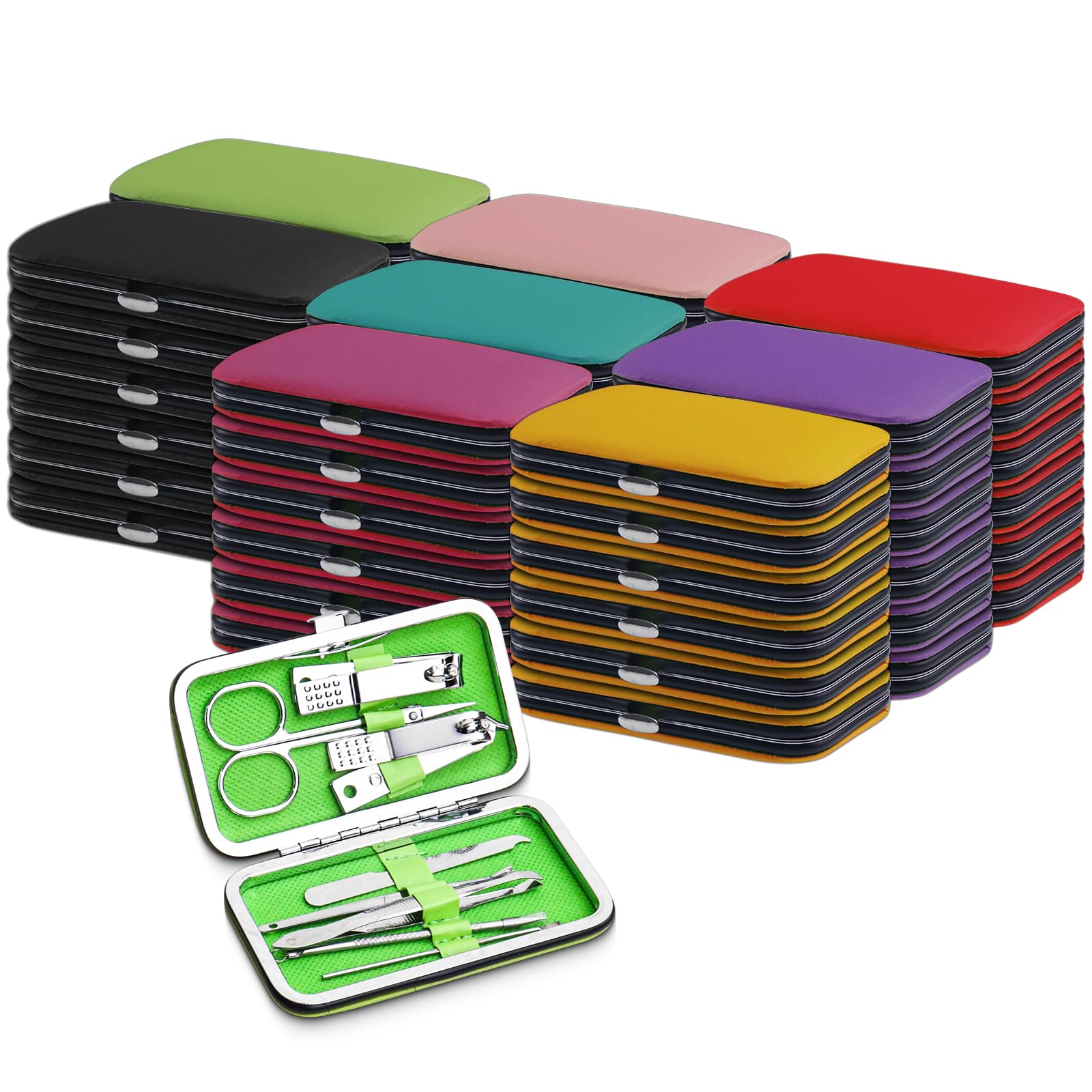 Amazon.com : Manicure Kit Bulk, Nail Clippers Set Stainless Steel ...