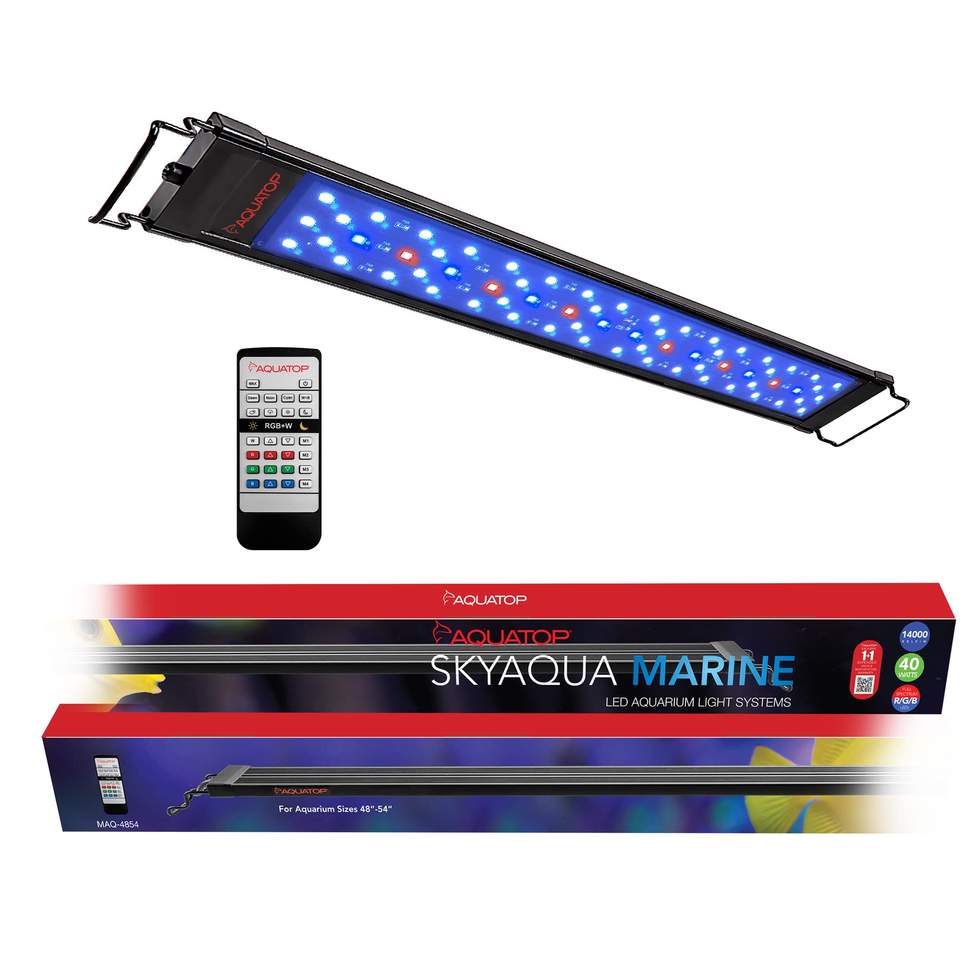 Snapklik.com : SkyAqua Marine LED Saltwater Aquarium Light, 14000K ...