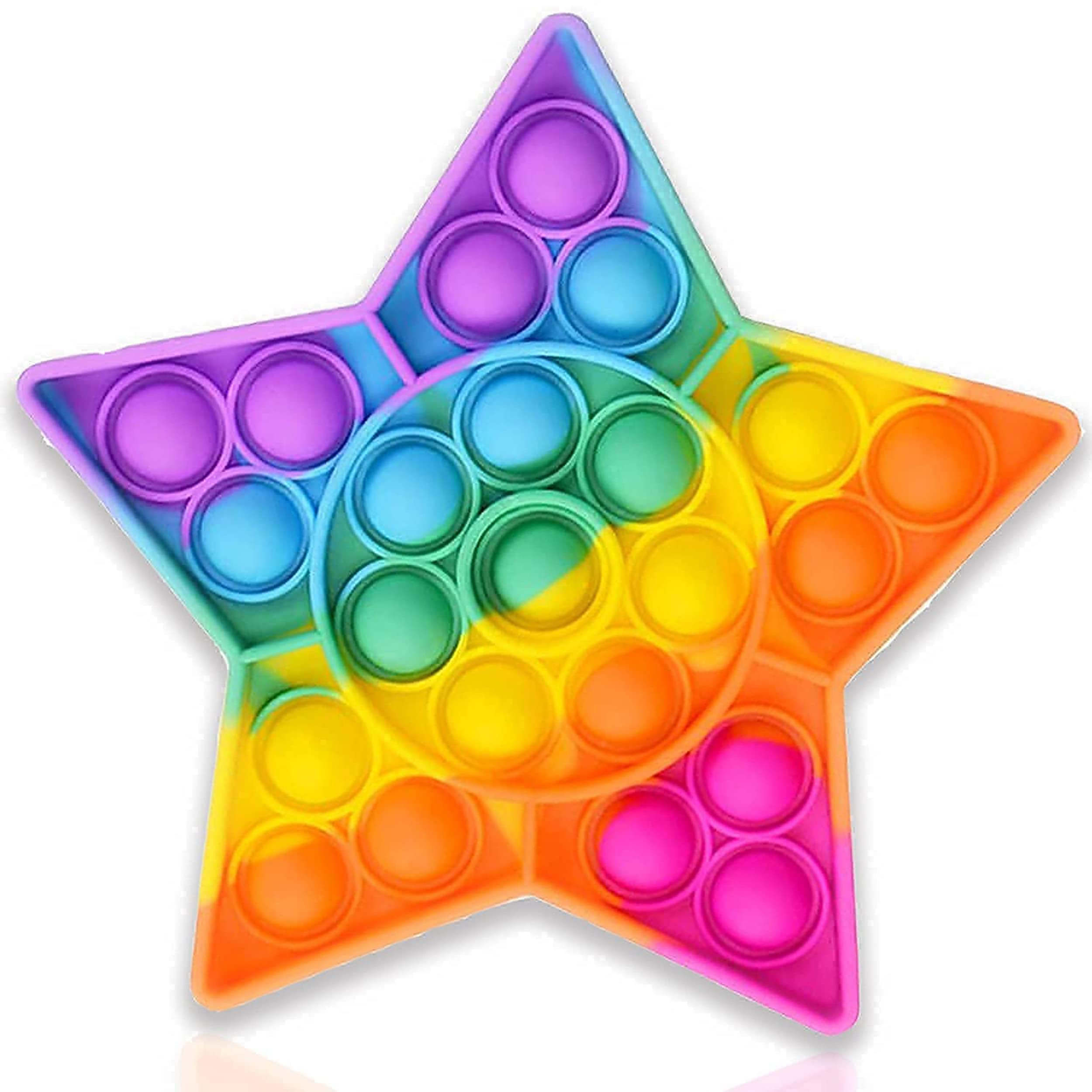 Srn Star Pop It Fidget Toys Pop It Fidget Toy | Desertcart GB