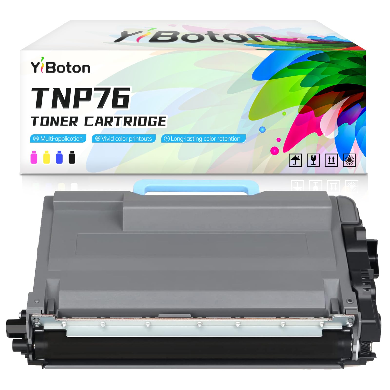 Amazon.com: High Yield TNP-75 TNP-76 TNP75 TNP76 Black Toner Cartridge ...