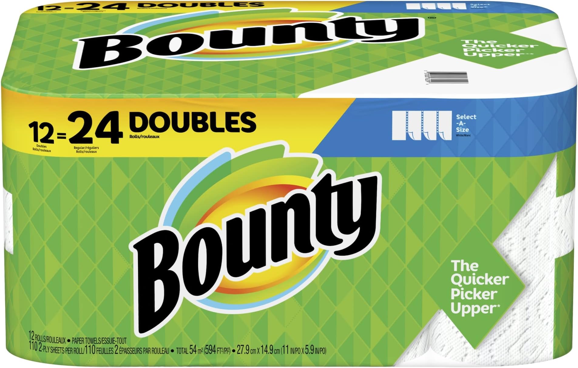 Amazon.com: Bounty® Select-A-Size® 2-Ply Paper Towels, 83 Sheets Per ...