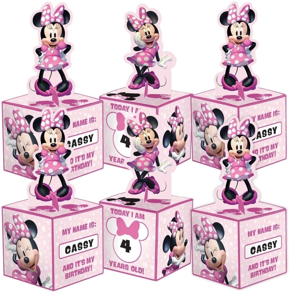 Minnie Mouse Table Centerpieces