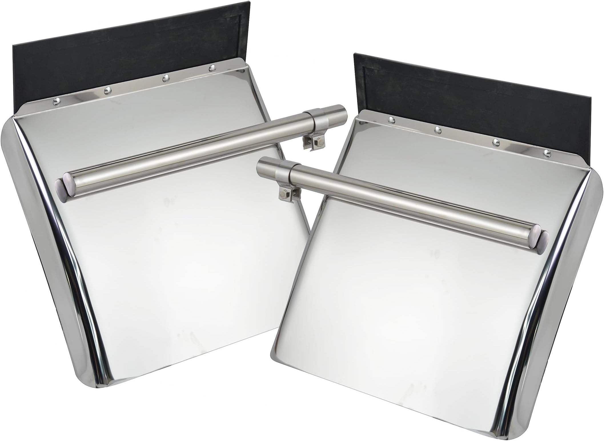 Amazon.com: Stainless Steel Quarter Fender Set (24"x24"),Semi Truck,in ...