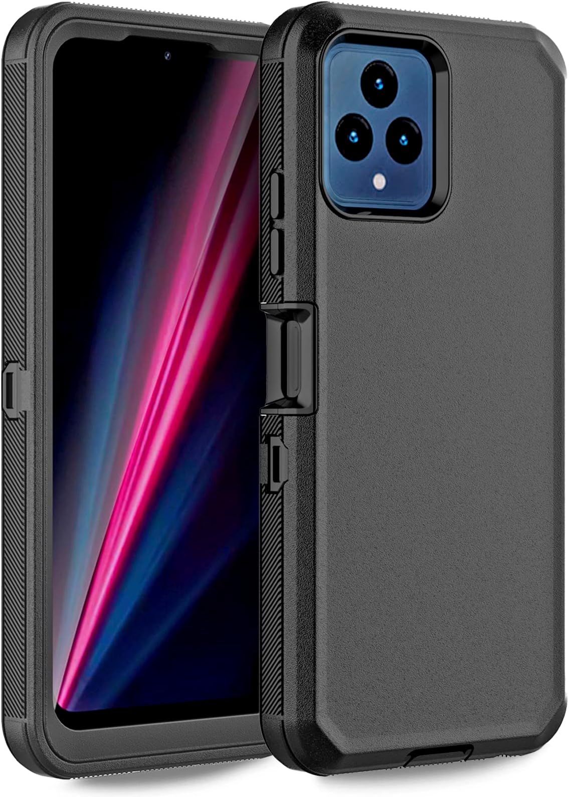 Amazon.com: Anloes Case for T-Mobile Revvl 6 5G/Revvl 6X, Defender ...