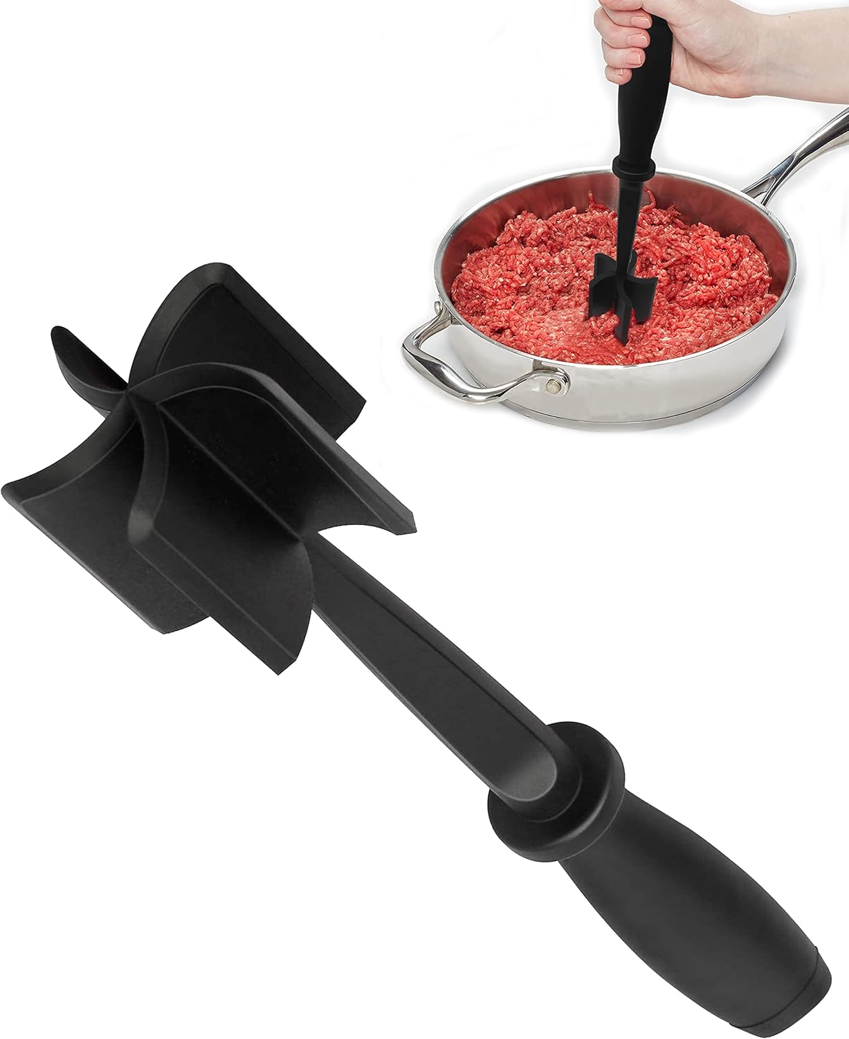 Amazon.com: Meat Chopper, Multifunctional Hamburger Meat Chopper ...