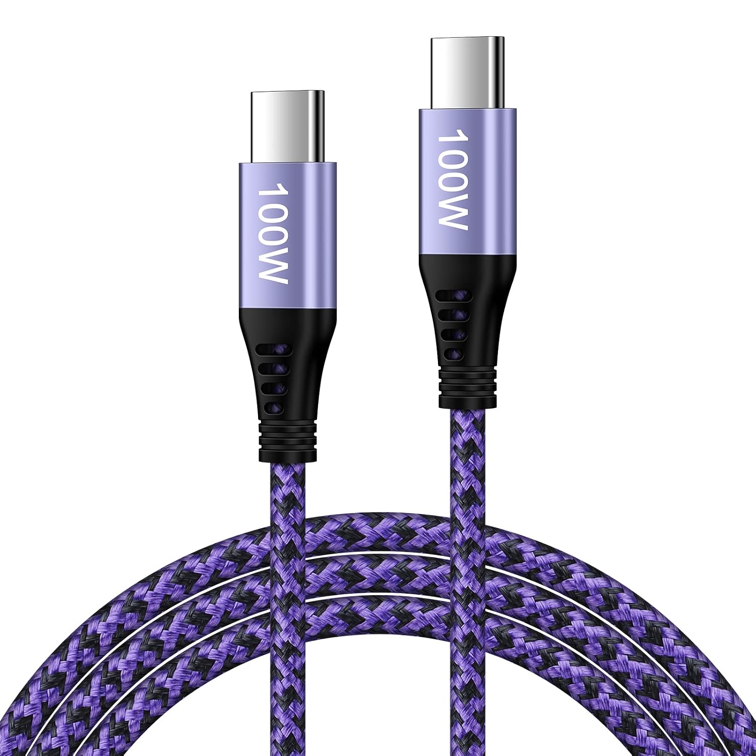 Amazon.com: 100W/5A USB C Cable PD Fast Charging Type-C to Type-C ...