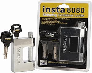#8080 Insta Sobo Block Lock (Keyed Different - KD) - Amazon.com