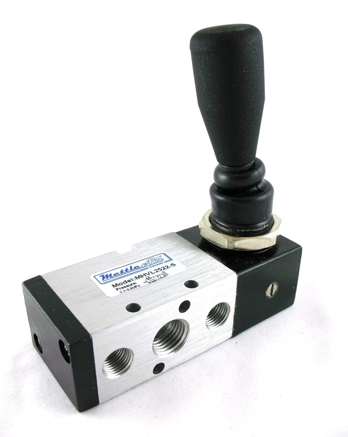 4 Way 2 Position 1/4 NPT Lever Operated Detented Air Valve: Air Tool ...