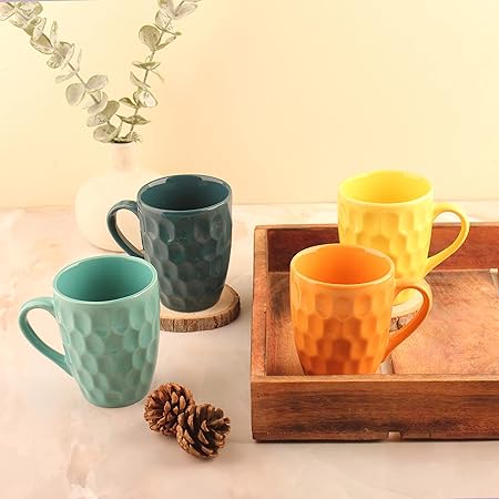 Buy The Decor Mart Ceramic Coffee Mug - Set of 6 Online at Low Prices ...