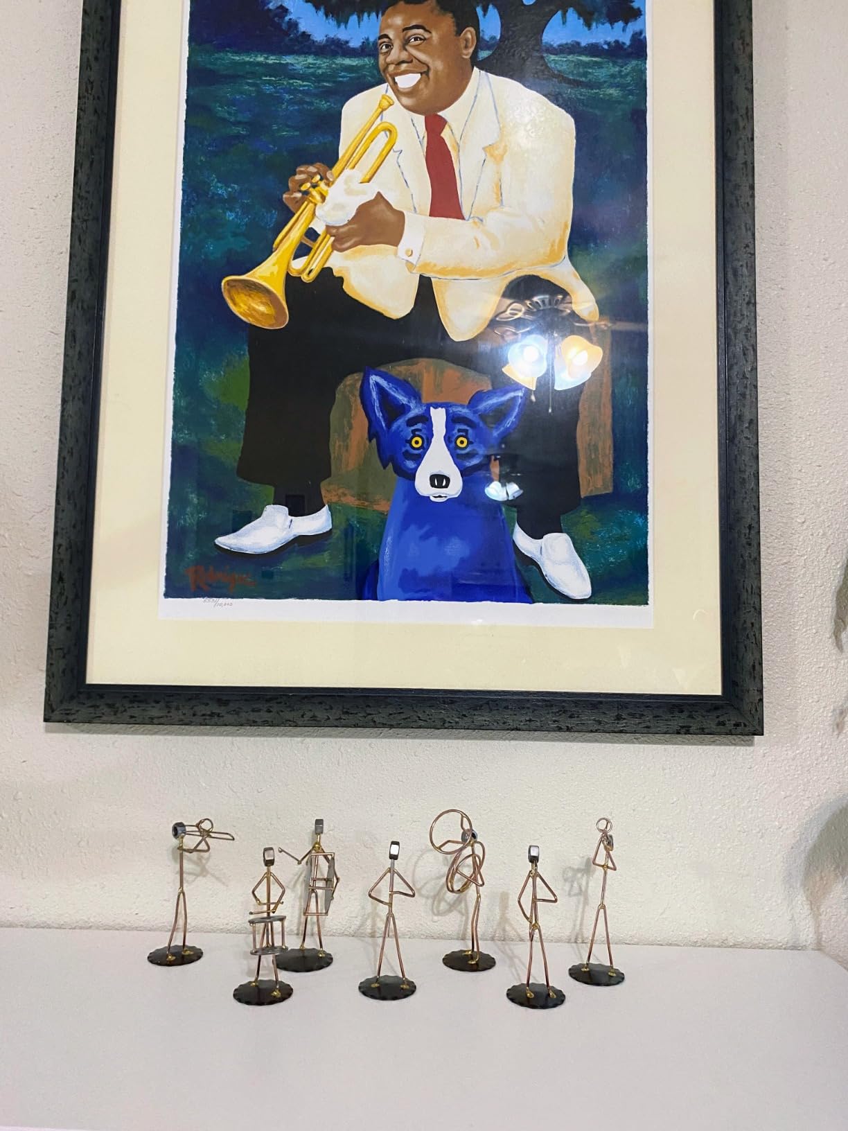 $4/mo - Finance Saxophone Collectible Handmade Metal Art Figurine, Desk ...