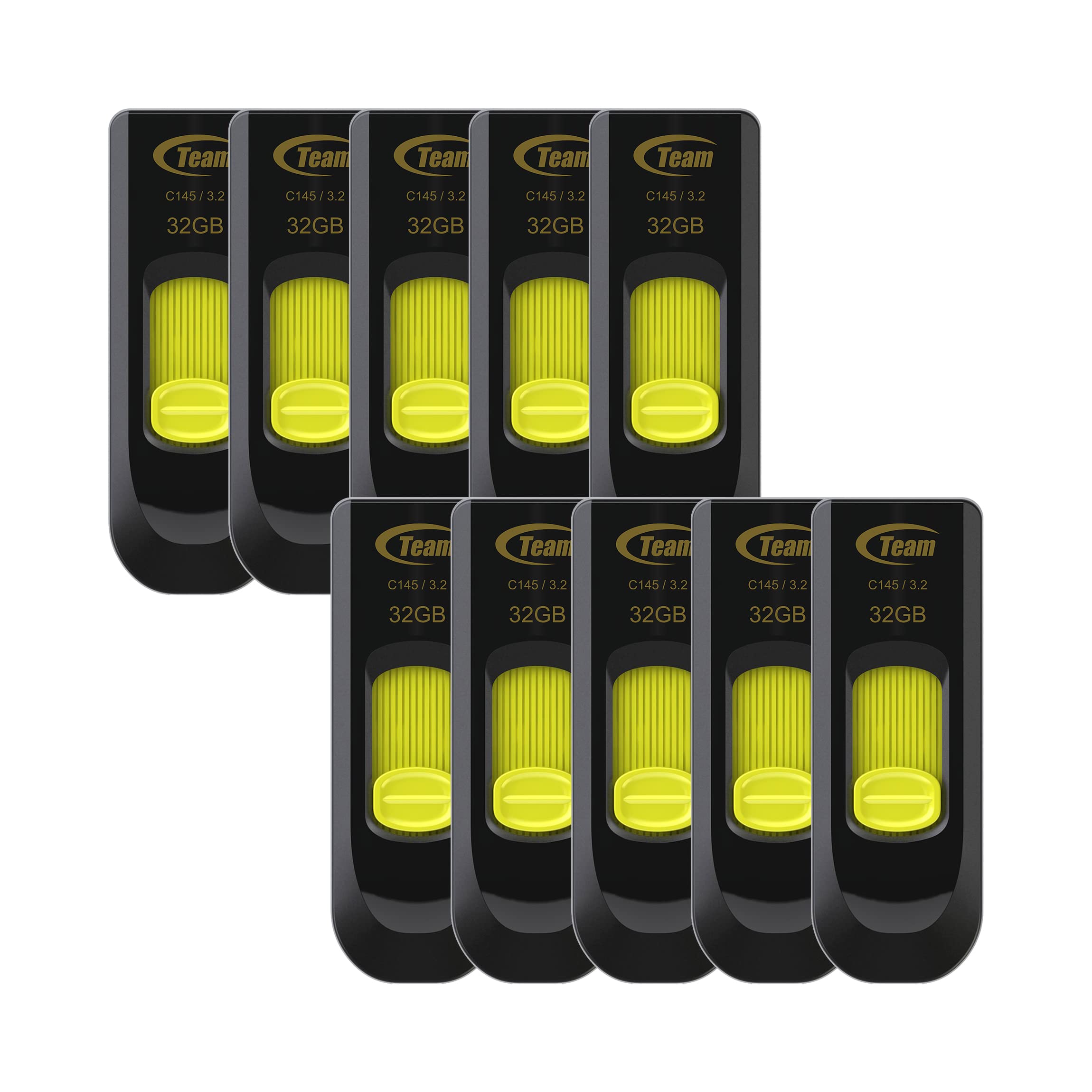 Amazon.com: TEAMGROUP C145 32GB 10 Pack USB 3.2 Gen 1 (3.1/3.0) USB ...
