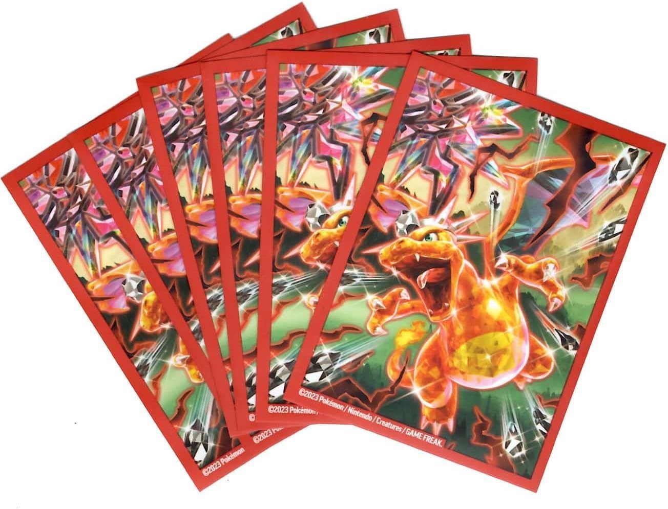 Pokemon - Charizard ex Card Sleeves - Deck Protectors - x65 - Charizard ...