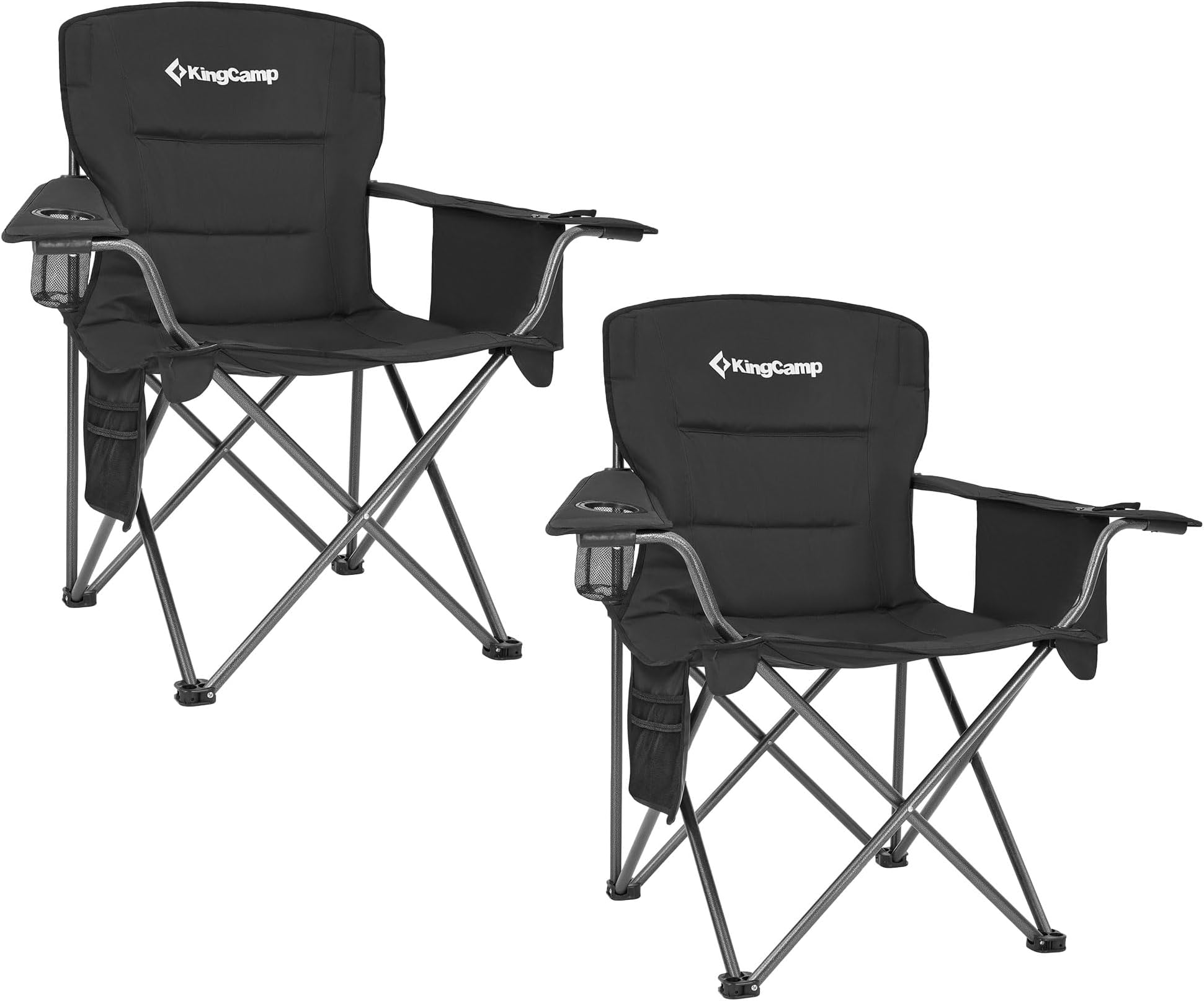 Amazon.com: HIGH POINT SPORTS Oversized Portable Camping Folding Chair ...