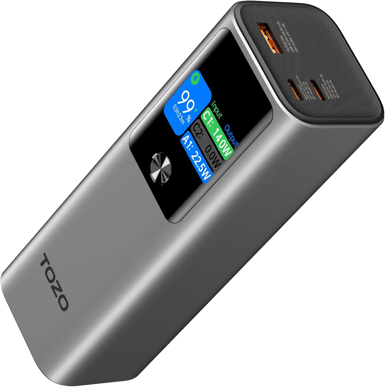 Amazon.com: TOZO PB5 Portable Power Bank, 27,000mAh 3-Port Portable ...