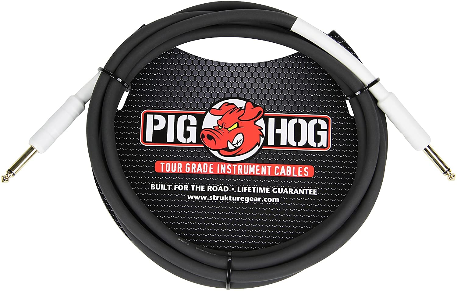 Amazon.com: Pig Hog PH3 High Performance 8mm 1/4" Guitar Instrument ...
