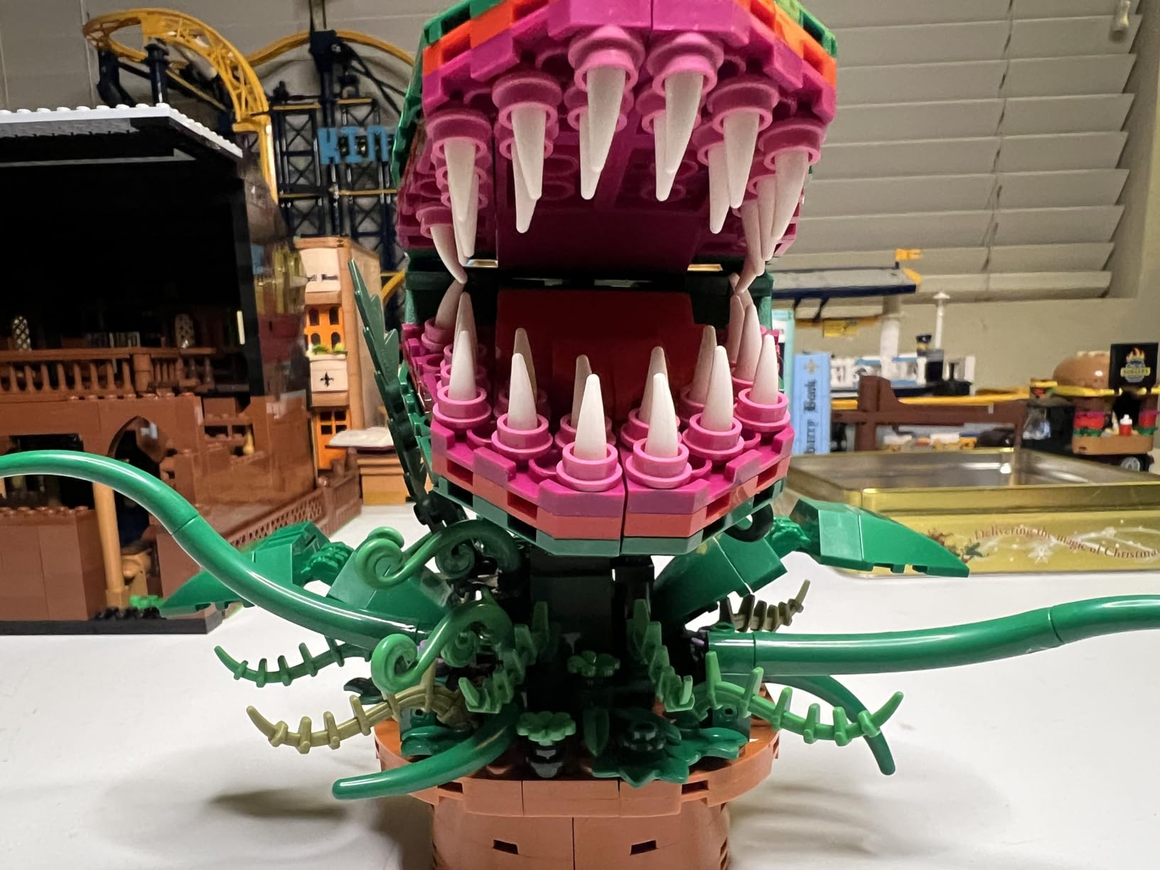 Amazon.com: Audrey II Building Blocks Compatible with Lego, Piranha ...