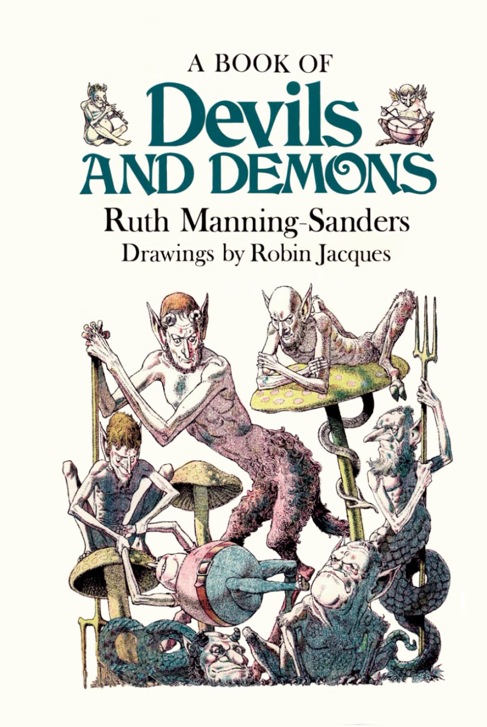 A Book of Devils and Demons (Scary and Spooky Stories): Manning-Sanders ...