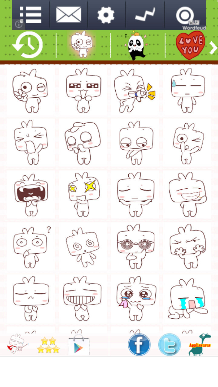 Free Cute Messenger Emoticons - App on the Amazon Appstore