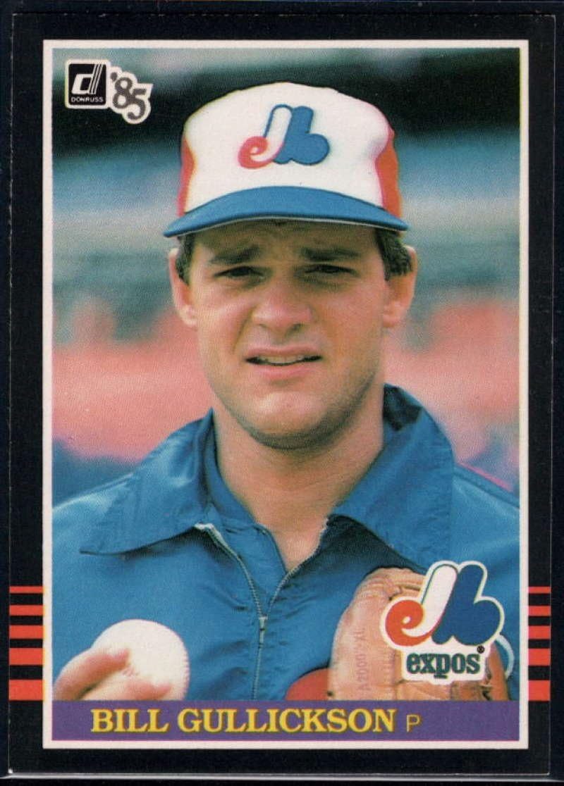 Amazon.com: 1985 Donruss Baseball #97 Bill Gullickson Montreal Expos ...