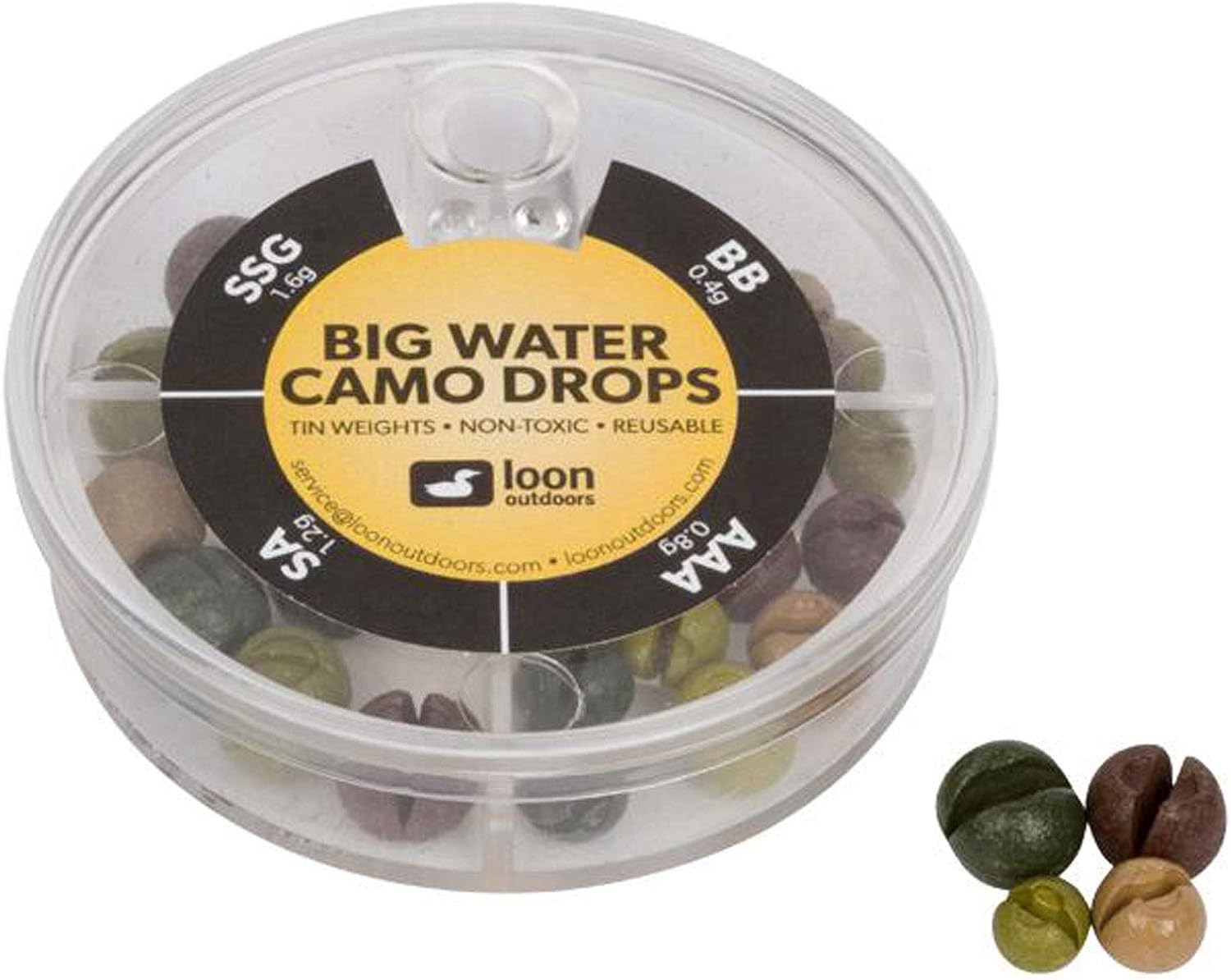 Amazon.com : Loon Tin Drops 4 Division (Big Water) : Sports & Outdoors