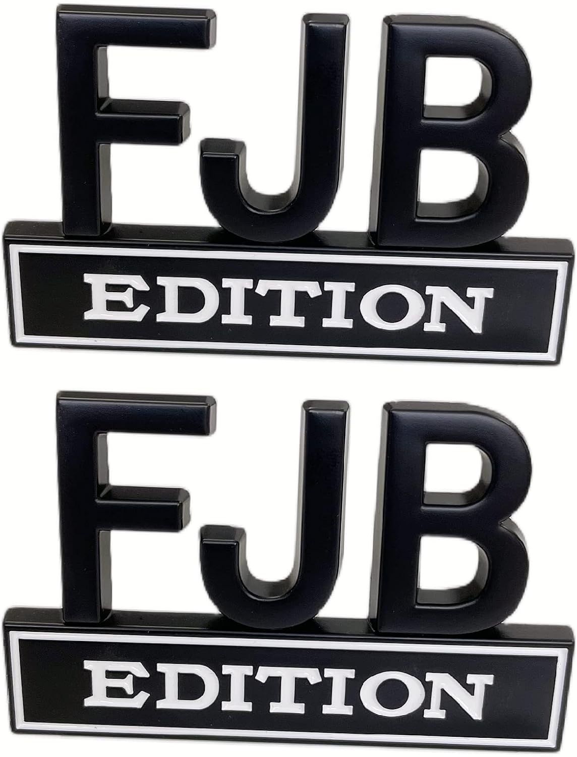Amazon.com: Marchome 2PCS FJB Edition Emblem,FJB Car Decal 3D Raised ...