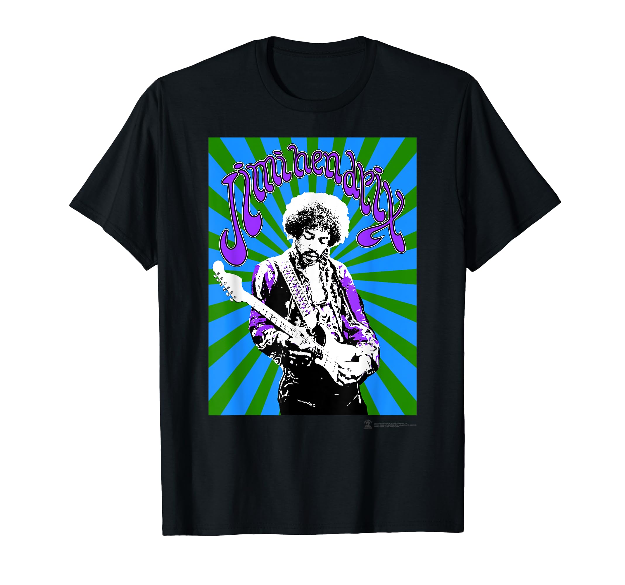 Jimi Hendrix Shirts Jimi Hendrix 3D Collage Face T Shirt