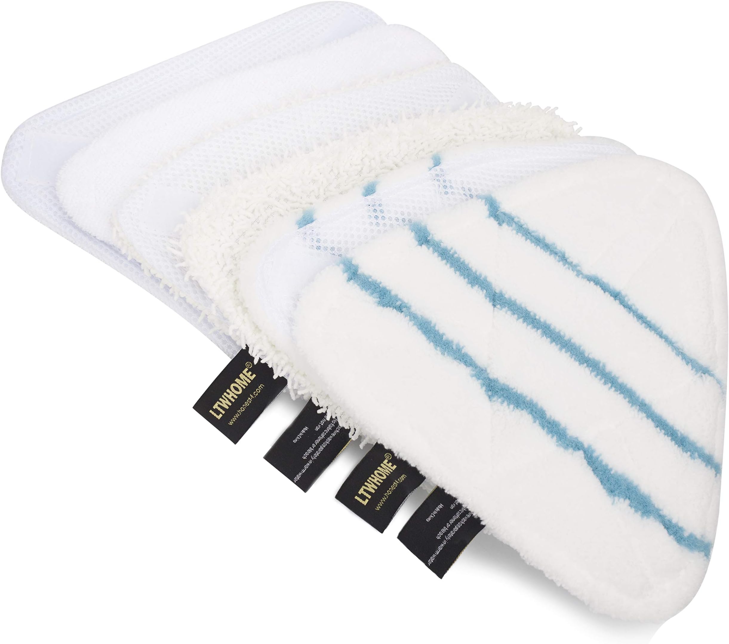 FIND A SPARE Pack Of 4 Microfibre Pads For Beldray 5-in-1 & 9-in-1 ...
