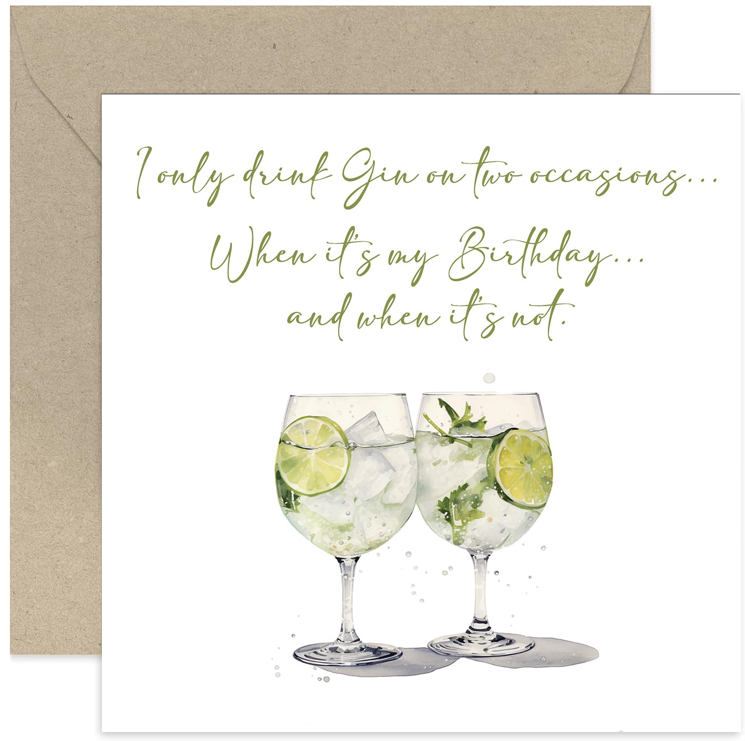 Gin Birthday Quotes