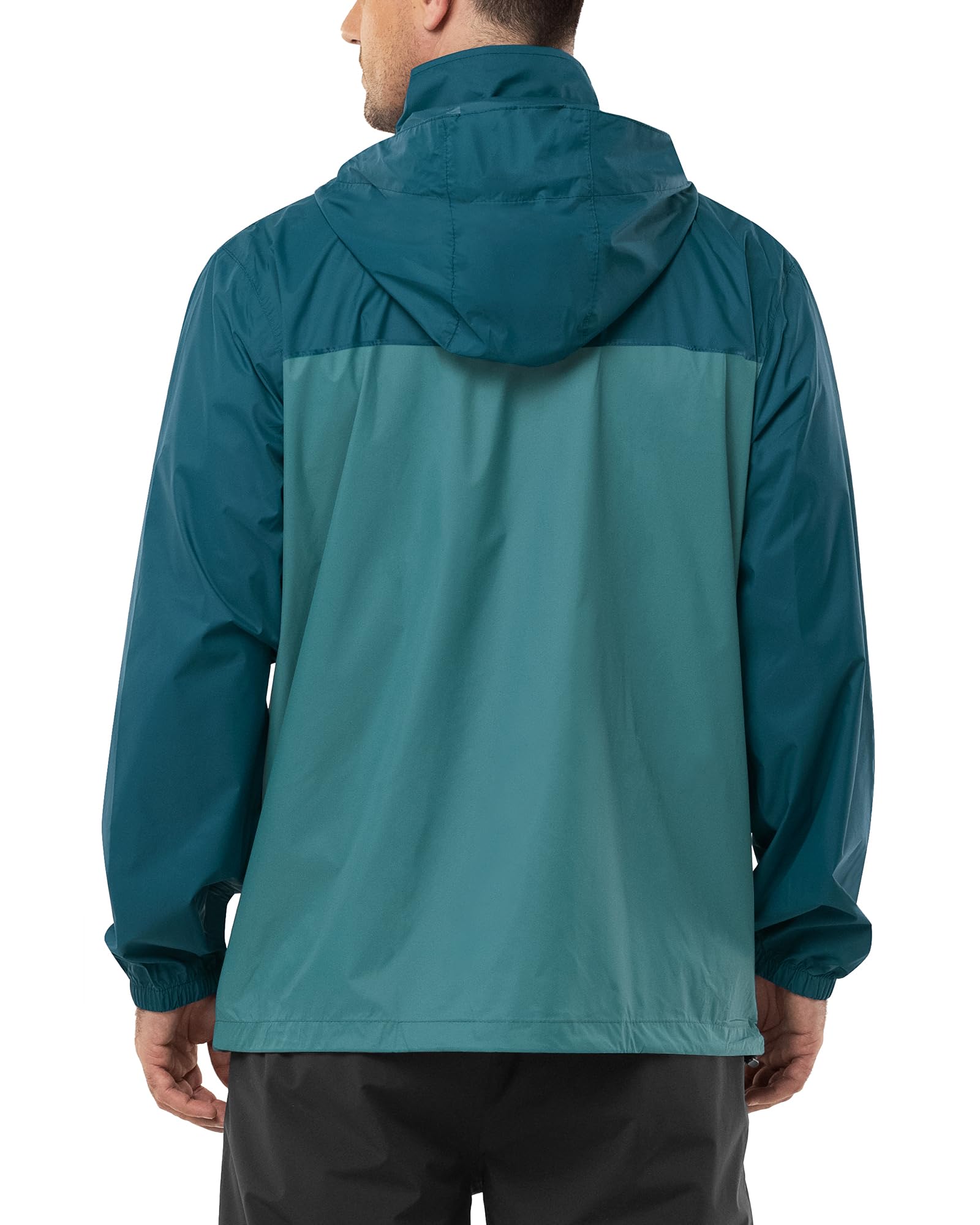 Snapklik.com : Outdoor Ventures Mens Rain Jacket Waterproof Lightweight ...