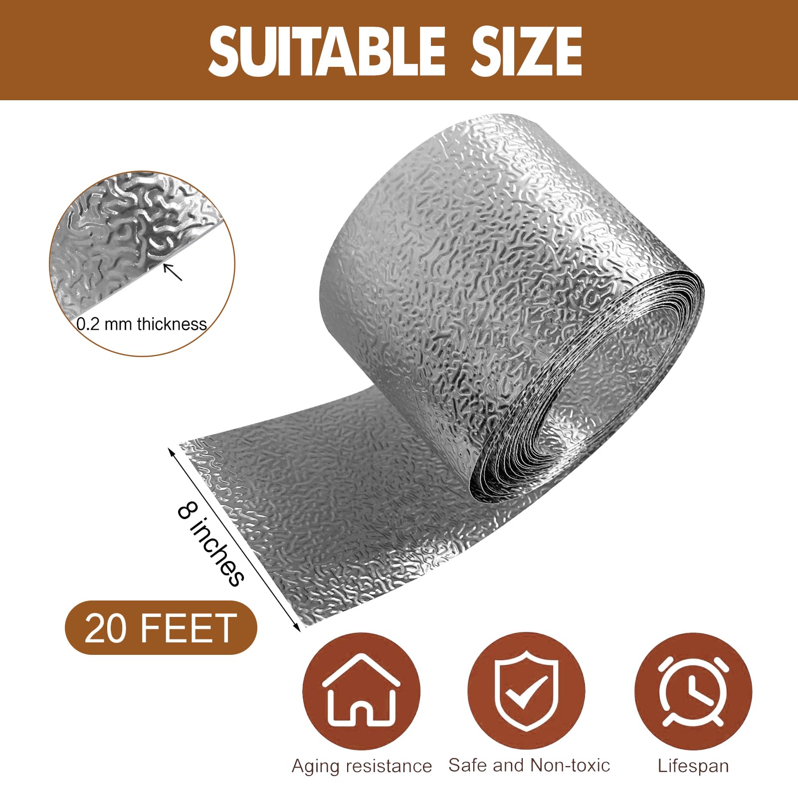 Snapklik.com : Aluminum Flashing Roll Roof Flashing Aluminum Roll For ...