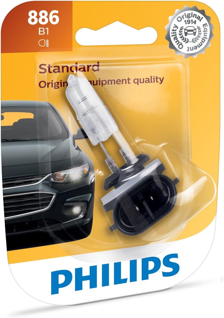 Philips 886 Standard Foglight Bulb, Pack of 1, Headlight Bulbs - Amazon ...