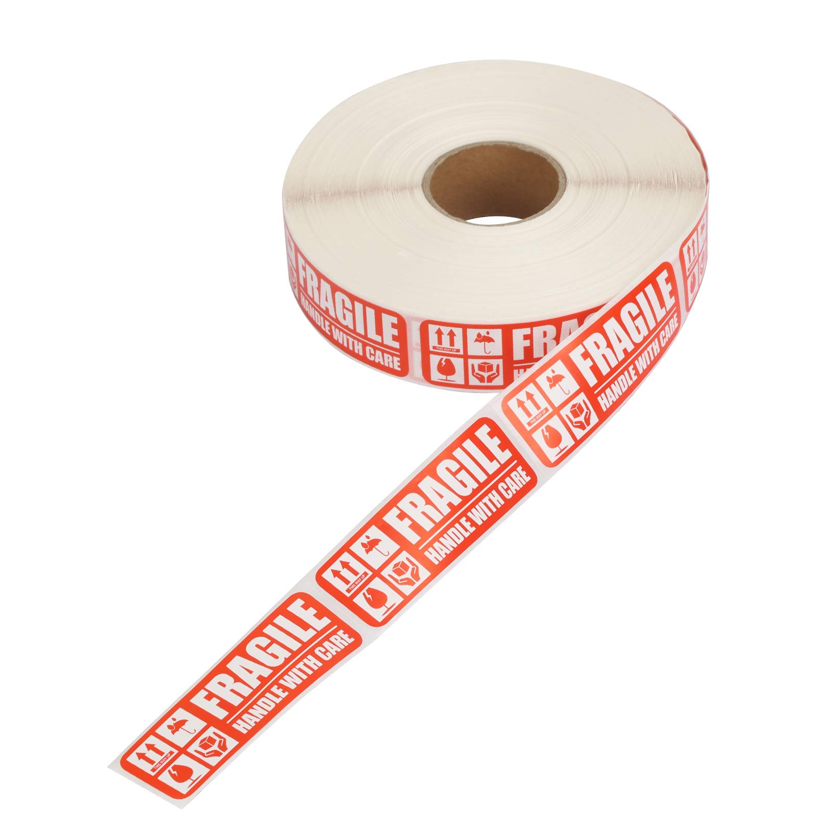Bigkasi 1200 Lables Handle With Care Fragile Stickers Adhesive Warning ...