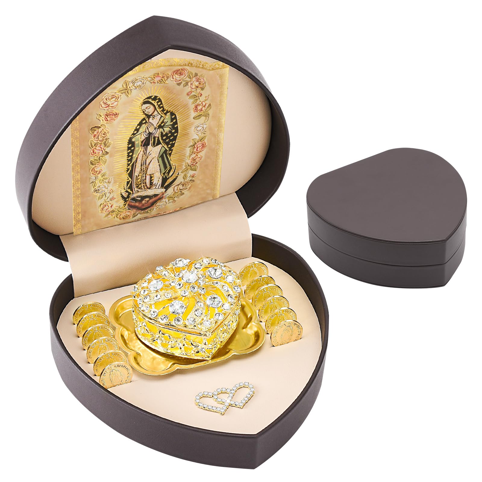 Amazon.com: Arras De Boda Catolica Virgen De Guadalupe Gifts, Arras ...