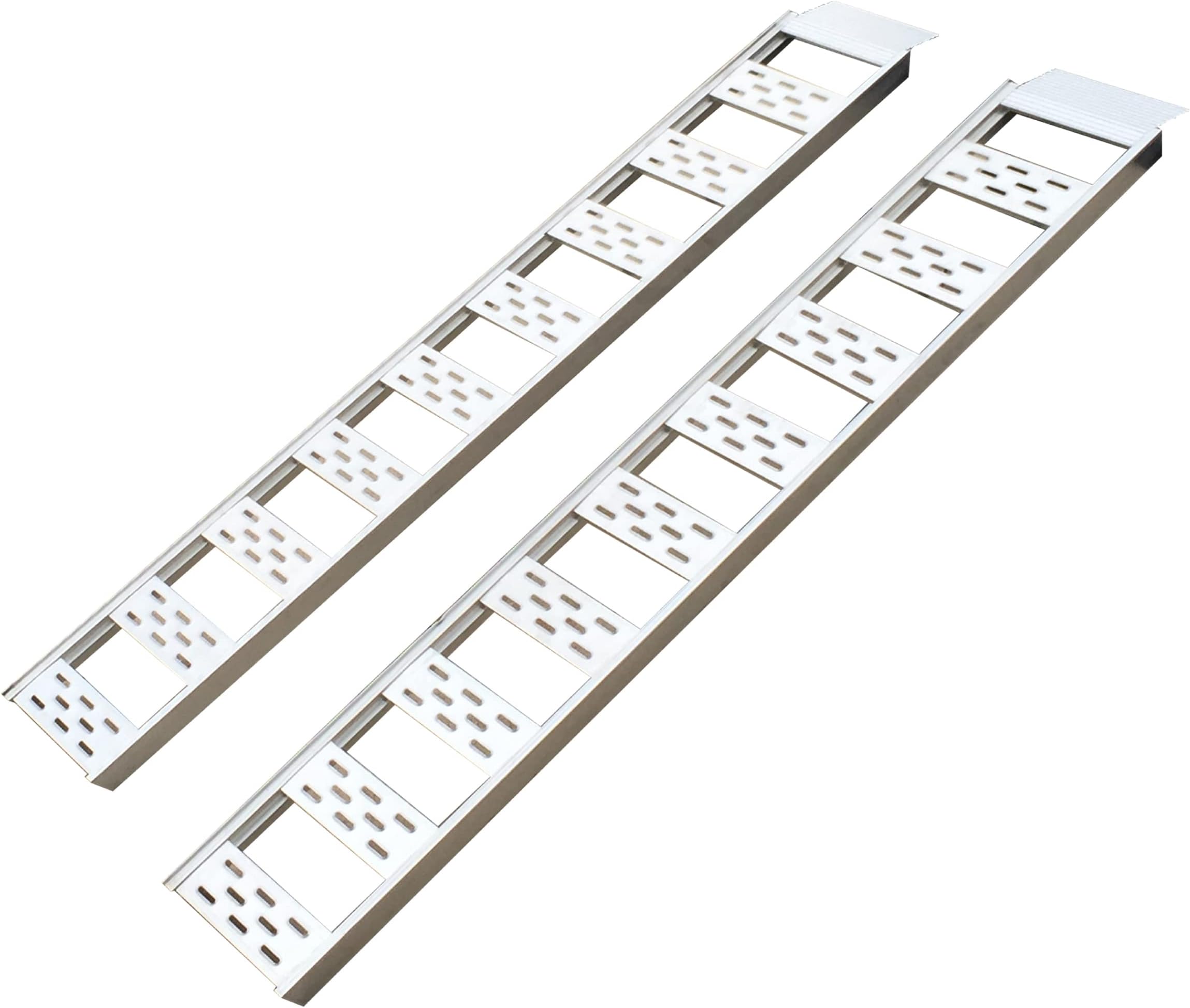 Amazon.com: Titan Ramps 8' Arched Folding Motorcycle Loading Ramp - 600 ...