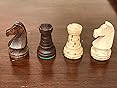 Amazon.com: Wegiel Handmade European Ambassador Chess Set - Wooden 21 ...