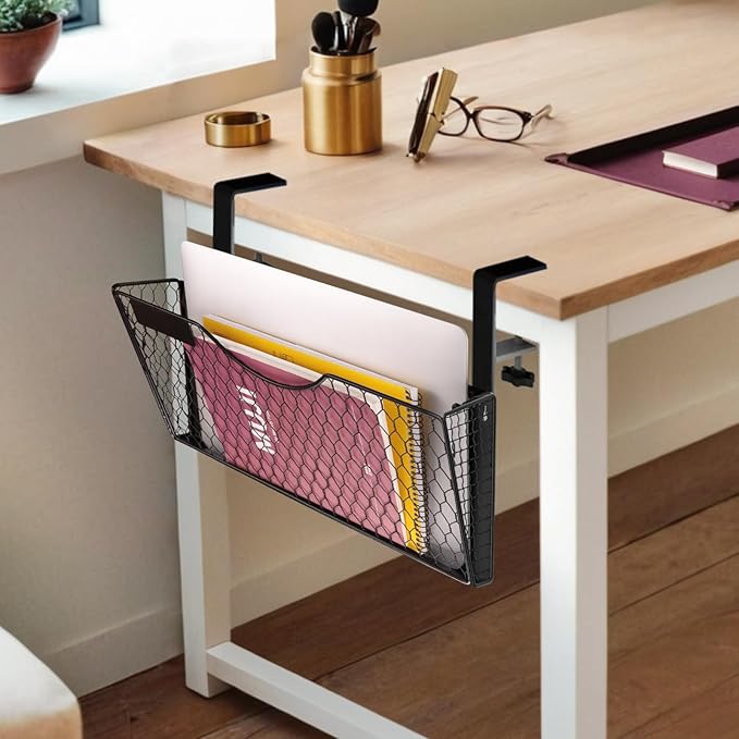 Amazon.com: Under Desk Drawer, Hanging Desk Organizer, Under Desk ...