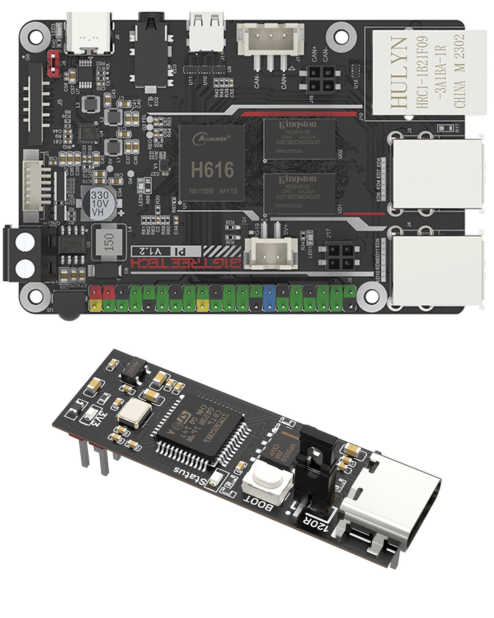 Amazon.com: BIGTREETECH Pi V1.2 + CAN Adapter Module Kit Support CAN ...