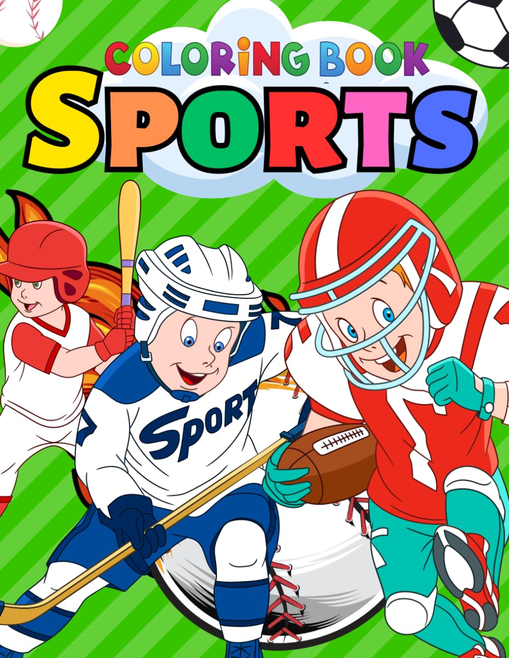 Coloring Book Sports: For Children Aged 6-12: Jung Davvve, Dawid ...