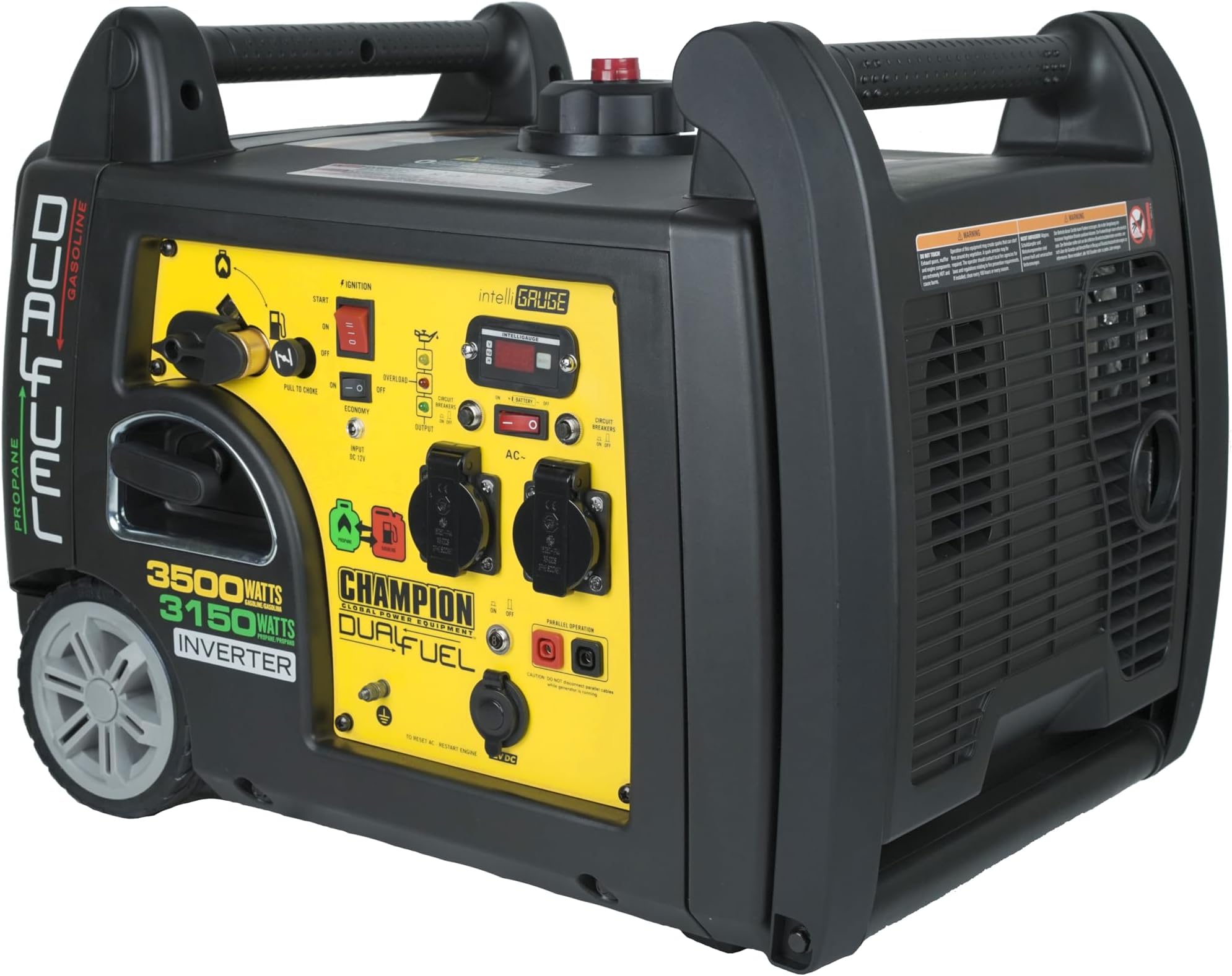 Matrix Notstromaggregat Benzin leise 2000 Watt Inverter Stromerzeuger ...
