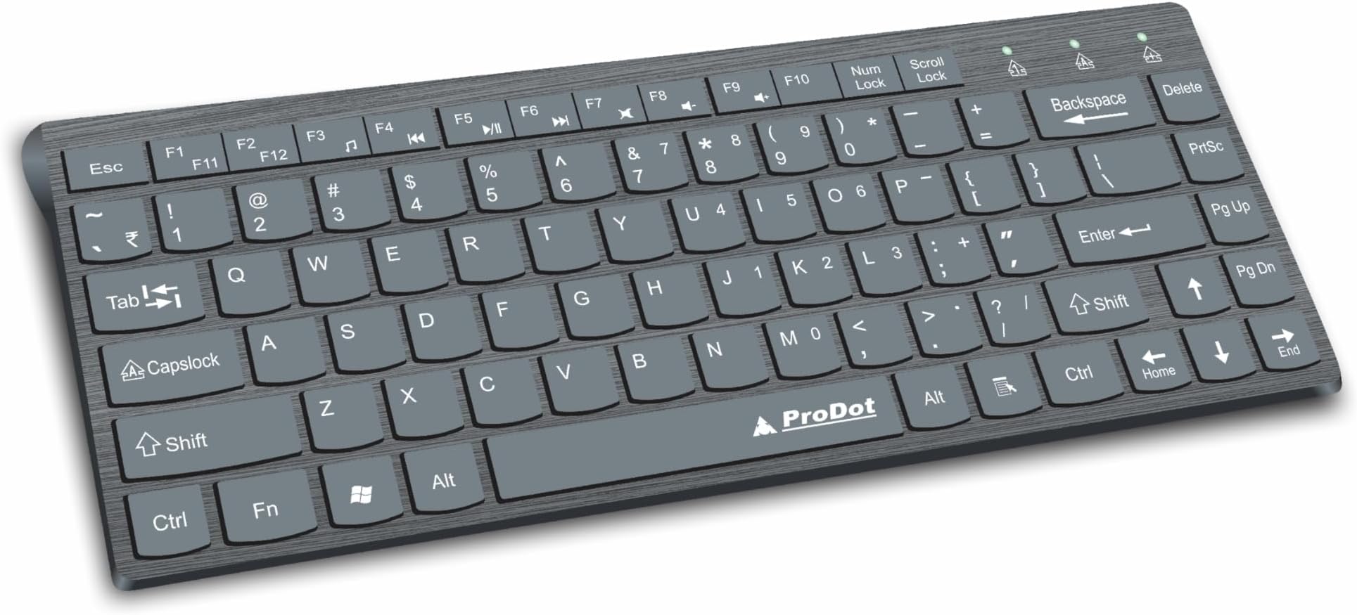 Amazon.in: Buy ProDot ProSeries Mini Chicklet Wired Keyboard Comes with ...