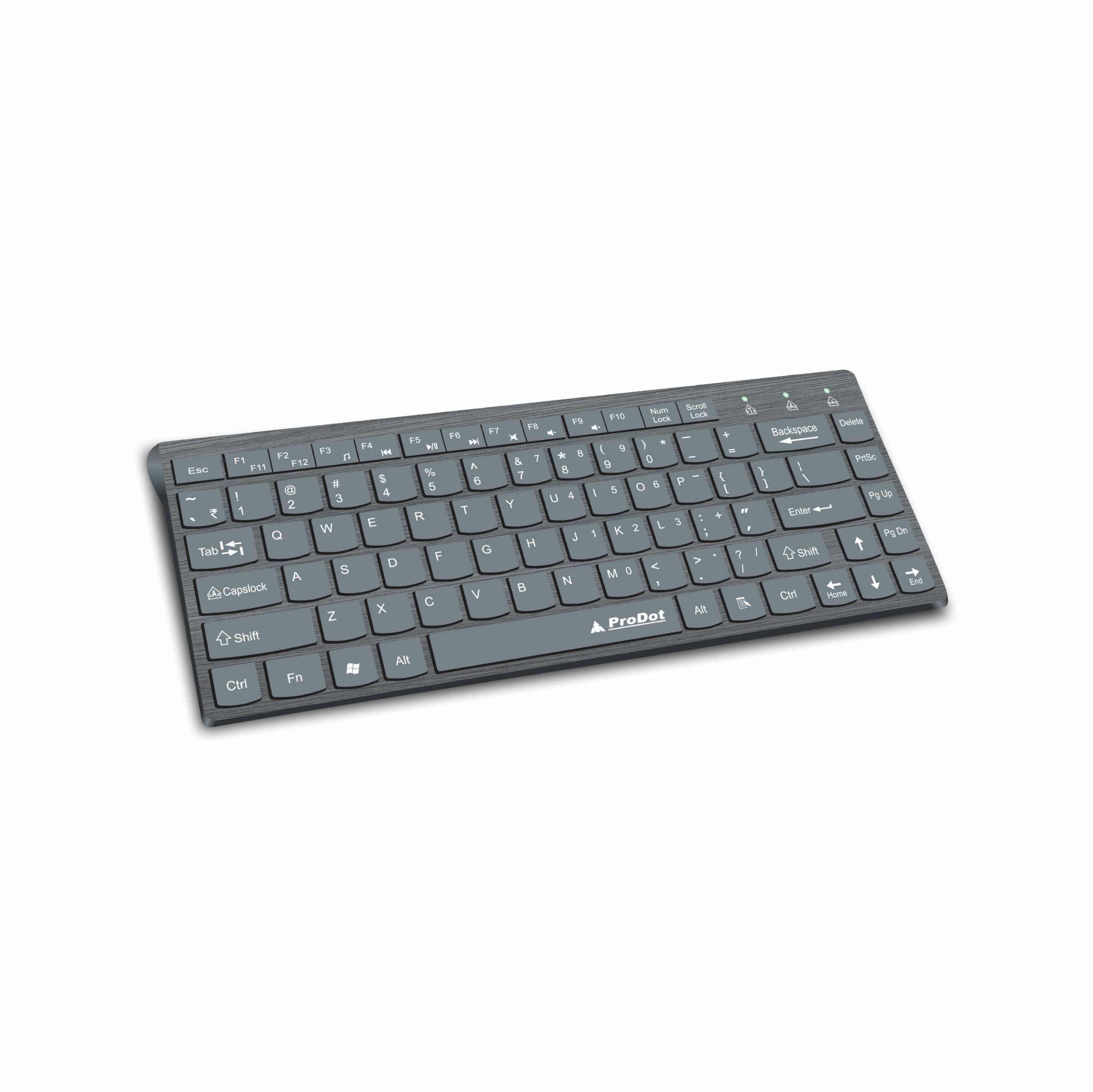 Amazon.in: Buy ProDot ProSeries Mini Chicklet Wired Keyboard Comes with ...