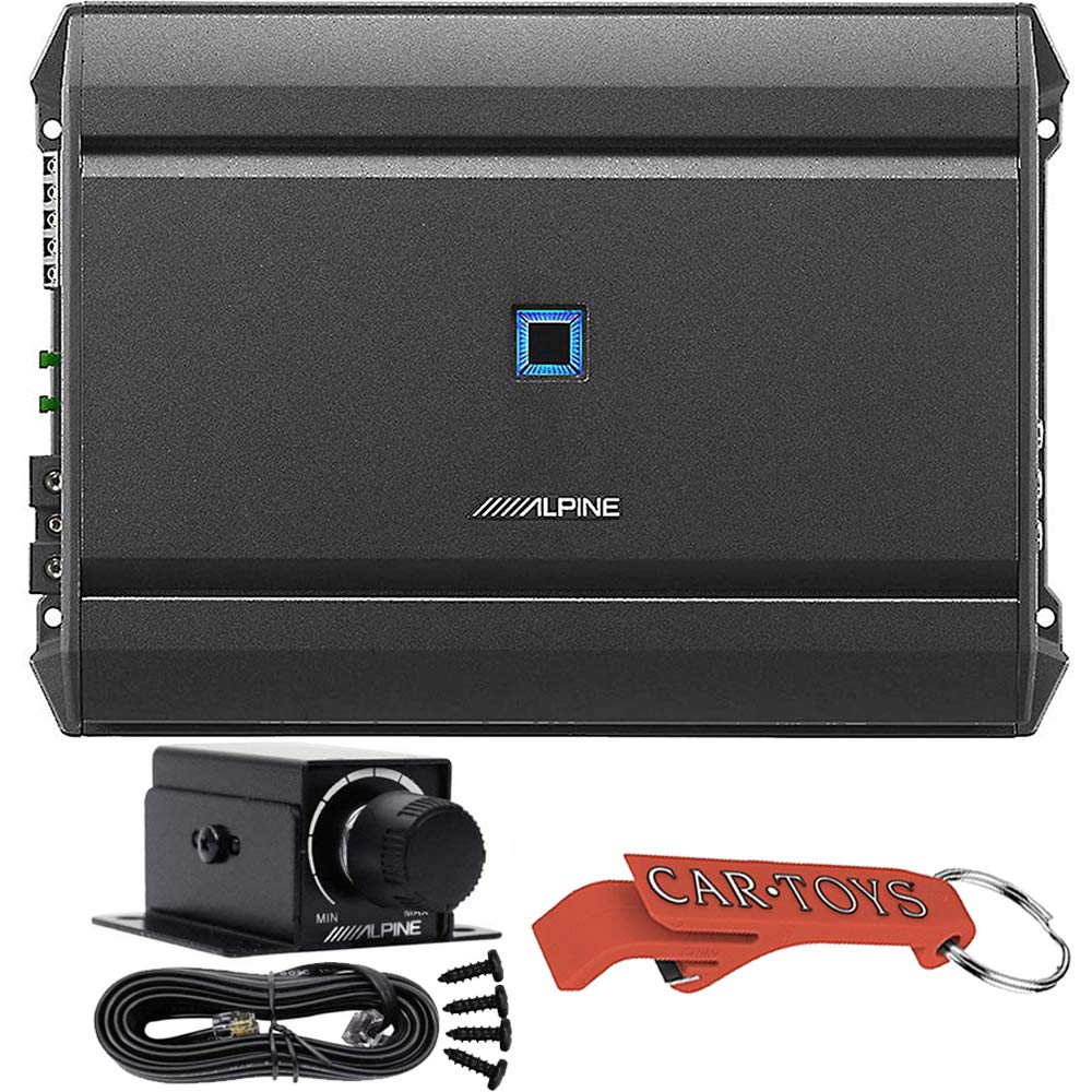 Amazon.com: Alpine S-A55V Five Channel Car Digital Amplifier and Bass ...