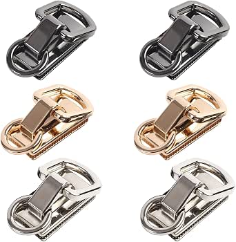 Amazon.com: Dmykluc 6 Pack Purse Strap Buckle Hardware Metal Side Clips ...