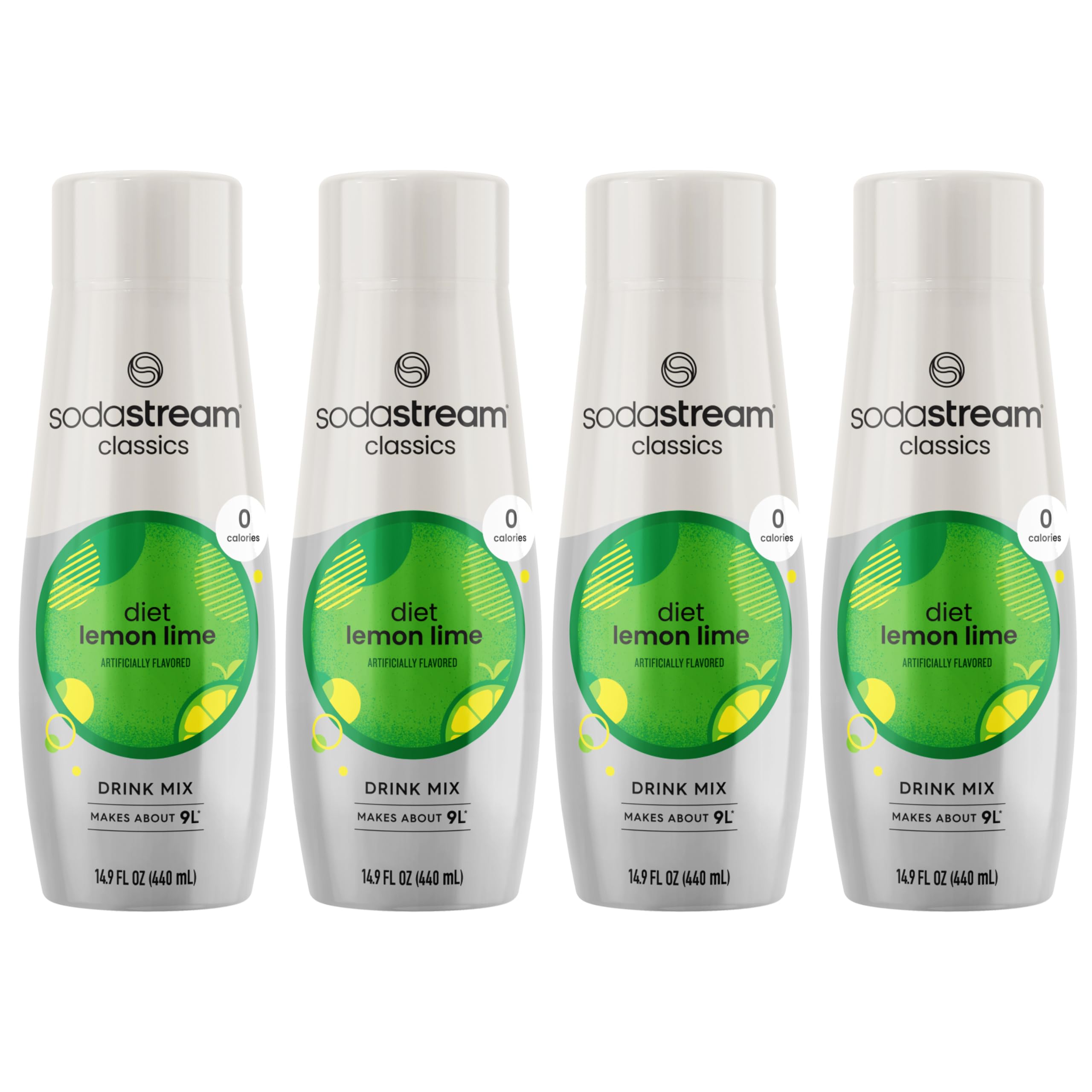 Amazon.com: SodaStream Diet Lemon Lime, 14.8 Fl Oz, Pack of 4 : Grocery ...