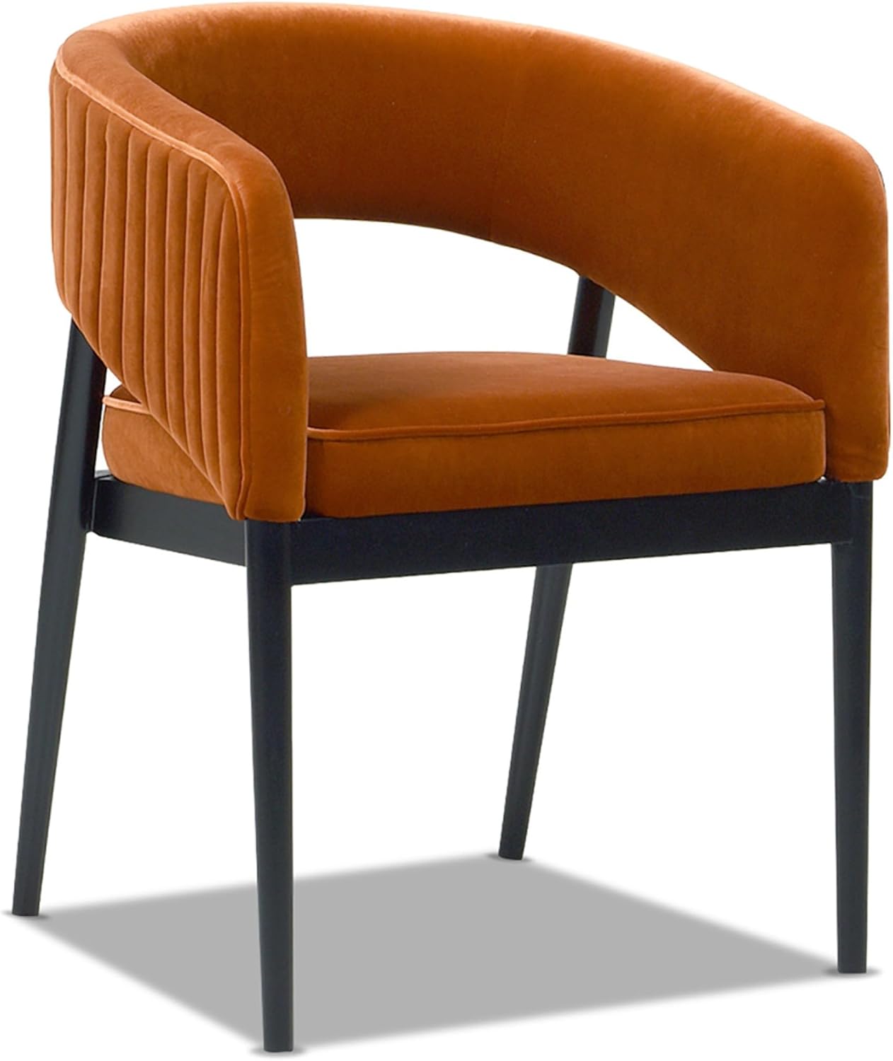 Amazon.com - Jennifer Taylor Home Mirah Modern Open Barrel Dining Chair ...