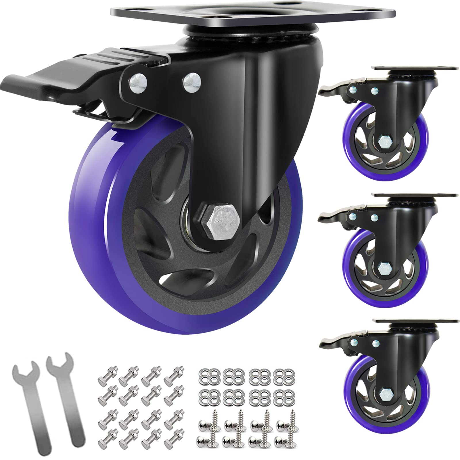 Snapklik.com : 4 Inch Caster Wheels