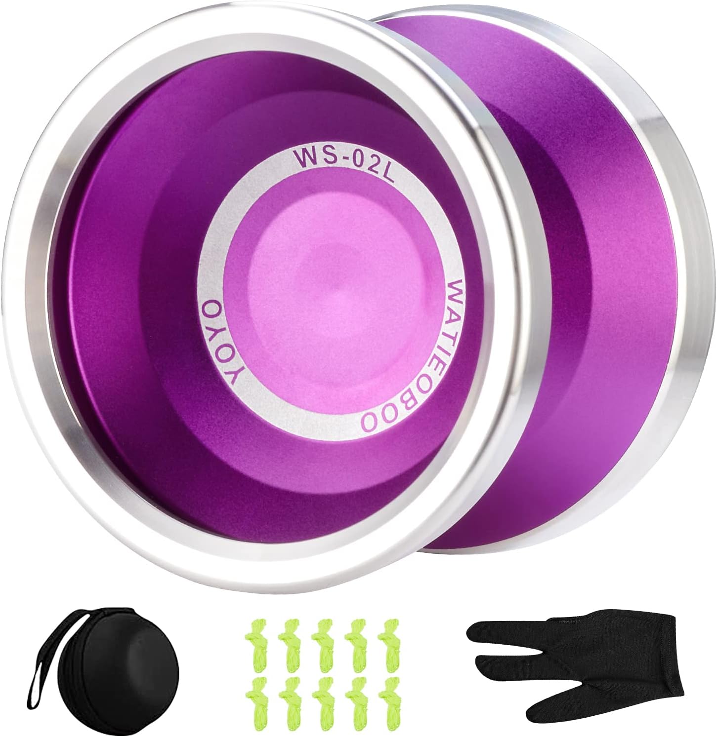 Amazon.com: WATIEOBOO Professional Bi Metal Yoyo,Unresponsive Yoyo for ...