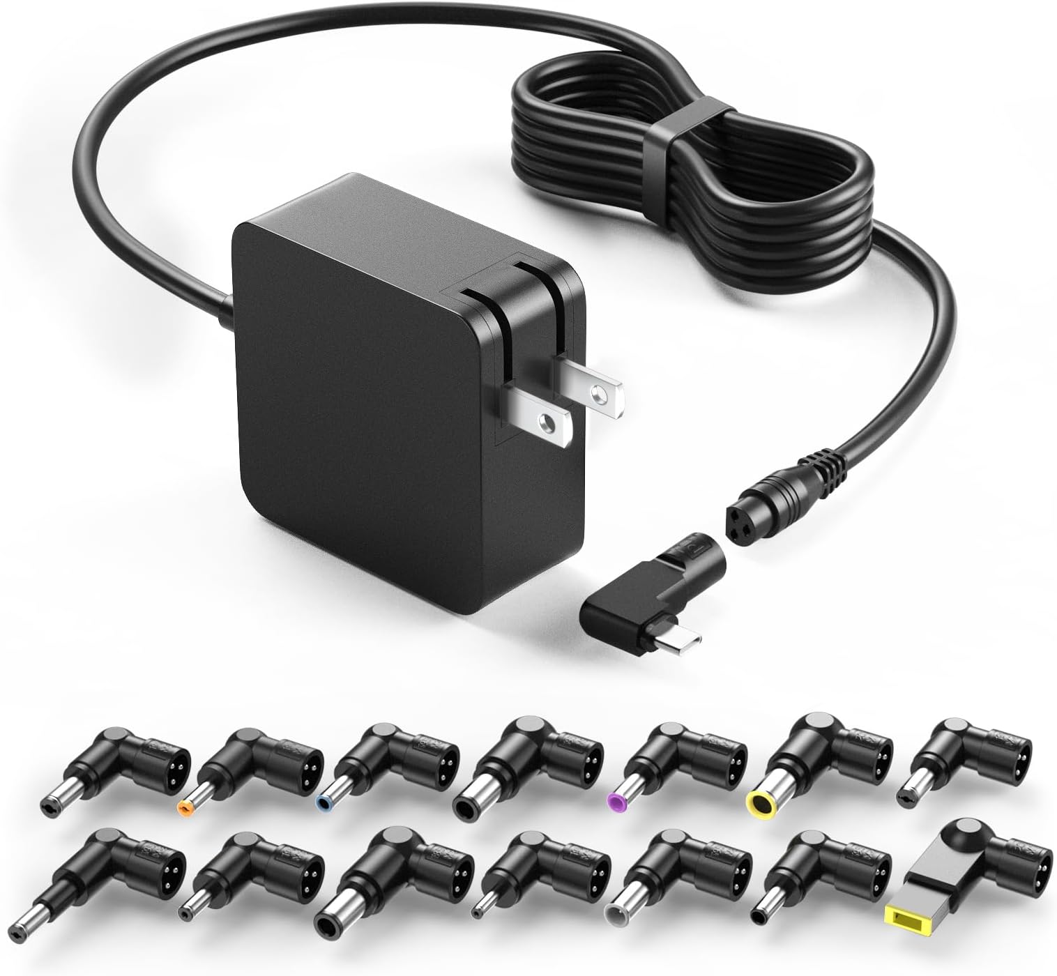 Belker 90w Universal Laptop Charger with USB C Replacement for Hp Dell ...