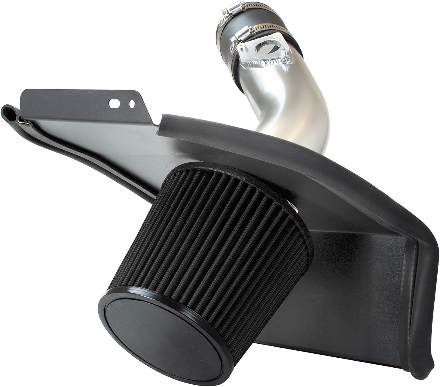 Amazon.com: Cold Air Intake System with Heat Shield Kit + Filter Combo BLACK Compatible For 15 ...