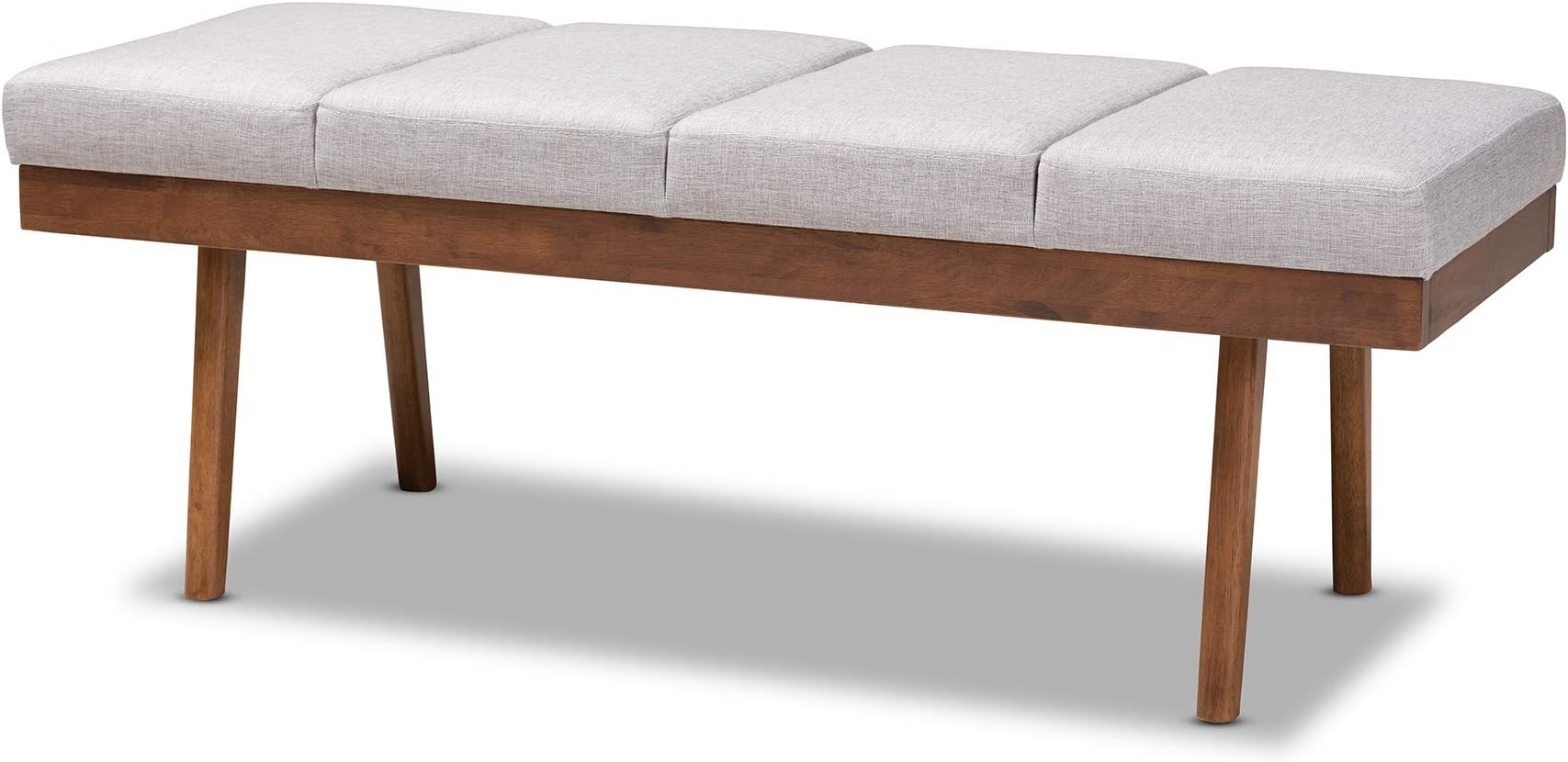 Amazon.com: Baxton Studio Benches, One Size, Charcoal/Walnut : Home ...